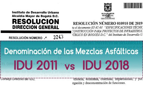 Comparativo Especificaciones Técnicas IDU 2011 vs 2018 - Compañía de ...